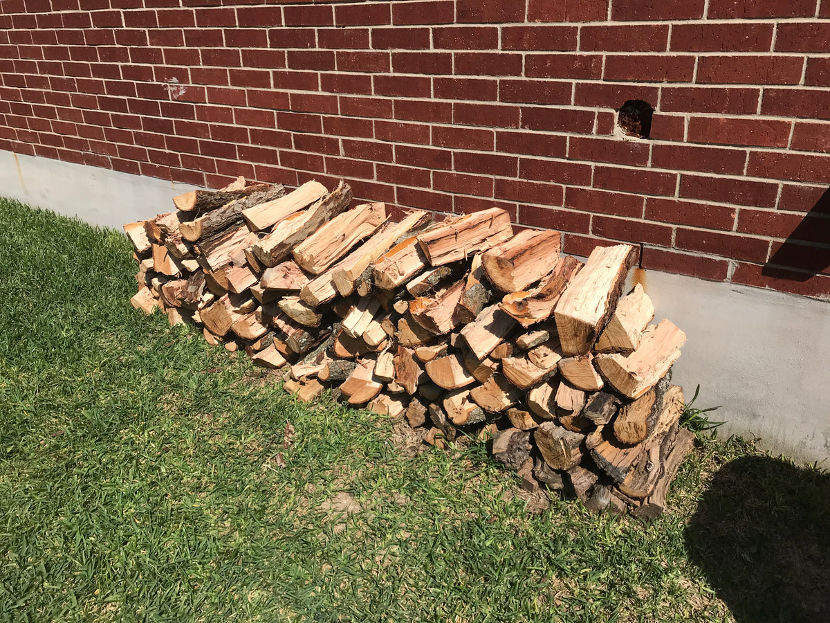 4'x4' of Seasoned Pecan - Split - Delivered & Stacked – Papa Wood